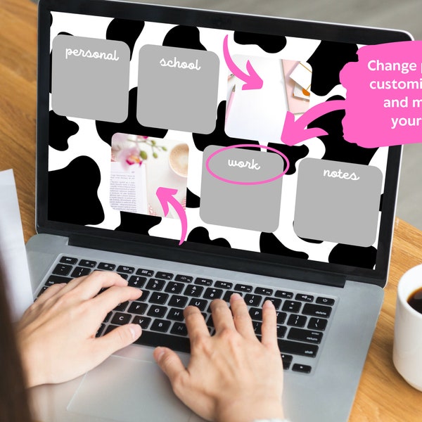 Cow Desktop Calendar - Etsy