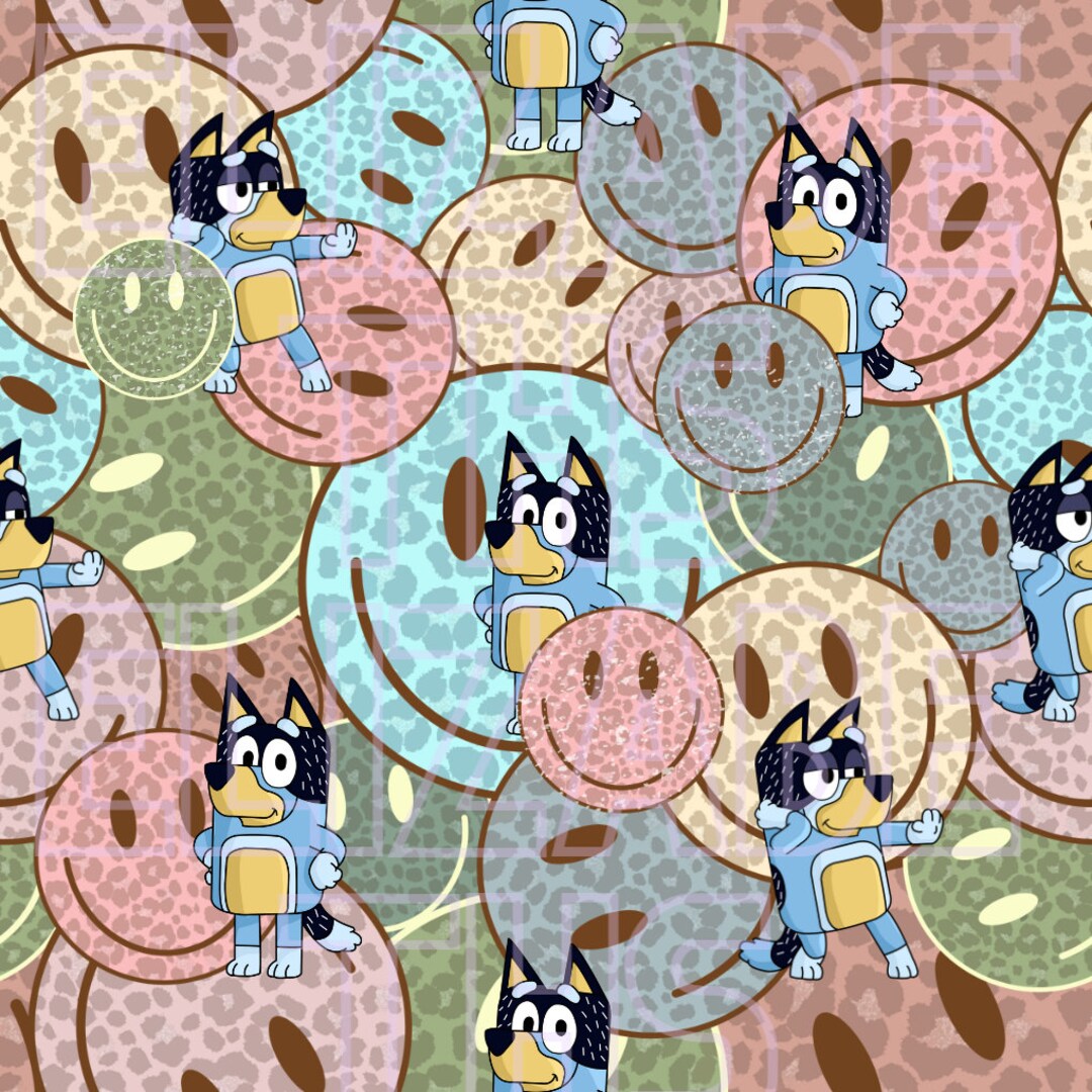 Digital Bluey Bluey Digital Paper Bluey Digital Papers - Etsy