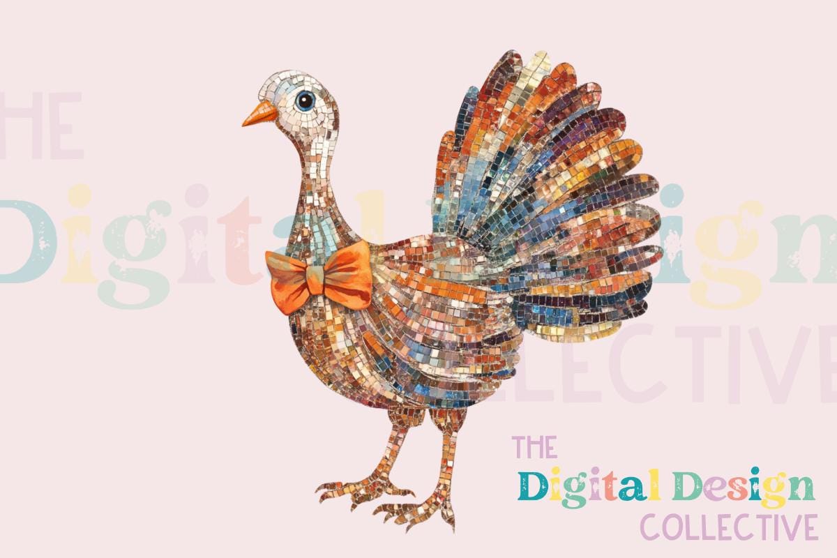 Turkey PNG Glitter Sparkle Sequin PNG Thanksgiving Sweatshirt ...