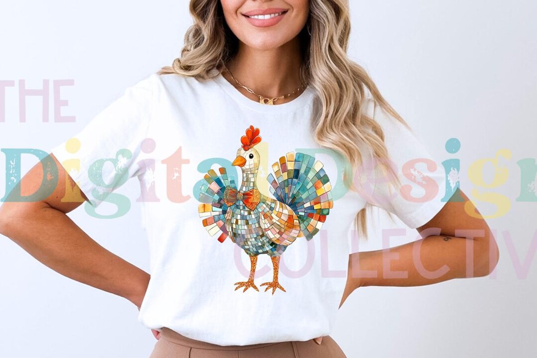 Turkey PNG Glitter Sparkle Sequin PNG Thanksgiving Sweatshirt ...
