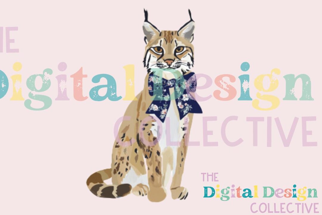 Bobcats Mascot PNG for Sublimation Designs, Stickers, School Spirit ...