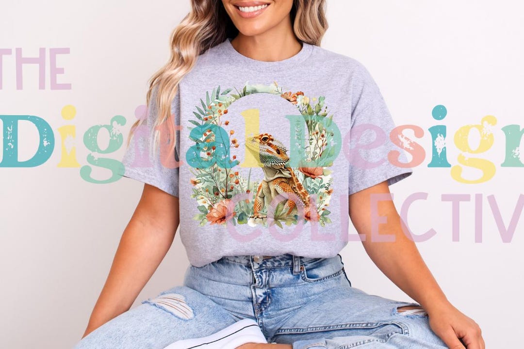 Bearded Dragon Clipart, Bearded Dragon Png, Reptile Clipart, Dragon ...