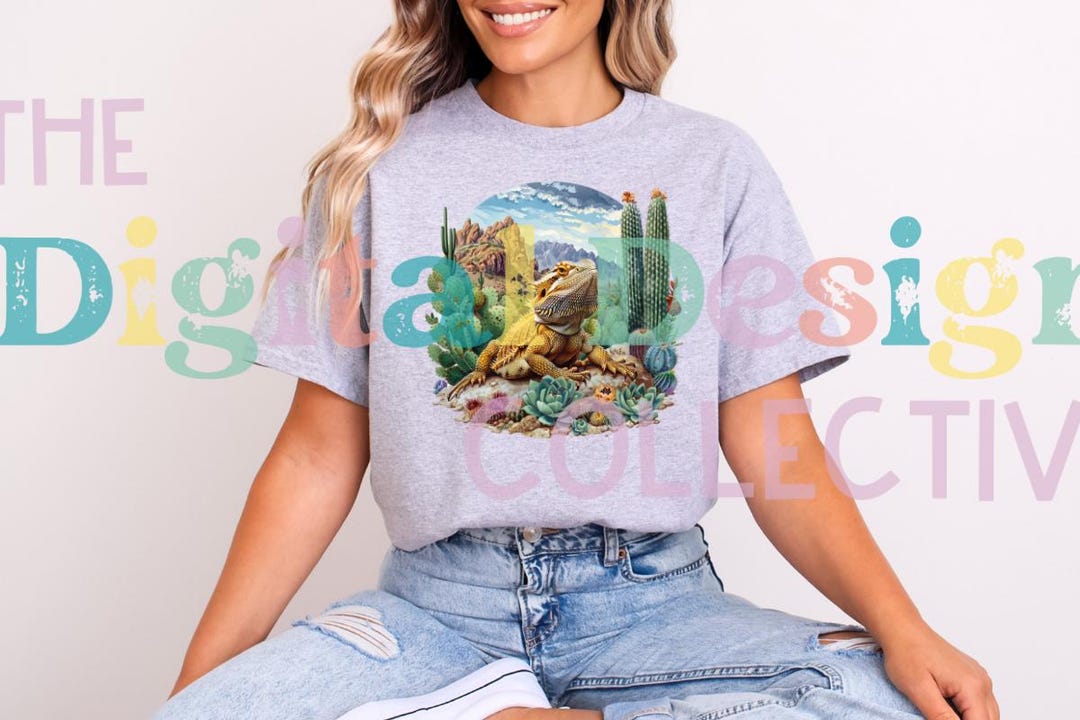 Bearded Dragon Clipart, Bearded Dragon Png, Reptile Clipart, Dragon ...