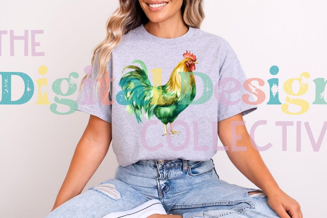 St. Patricks Day Chickens Png, Farm Life Sublimation File, St. Patricks ...