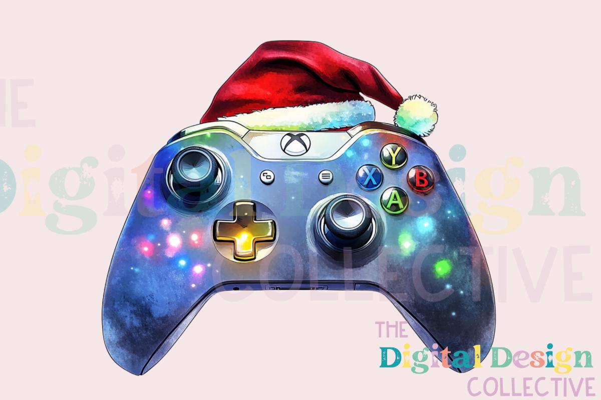 Gamer Christmas PNG Digital Download - Sublimation Design - Christmas ...