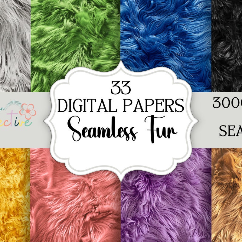 Faux Fur Bundles Png - Etsy