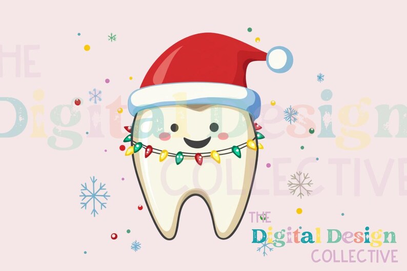 Christmas Teeth Dentist Png Sublimation Design, Christmas Png ...