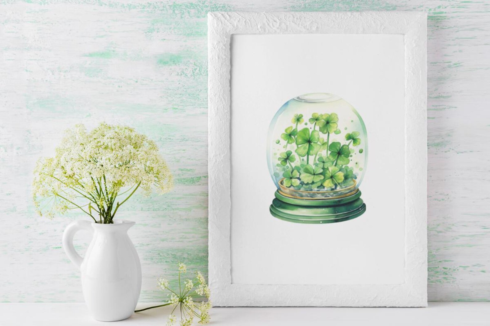 St Patrick's Snow Globes | Leprechaun, Shamrock, Celtic Knot, Irish ...