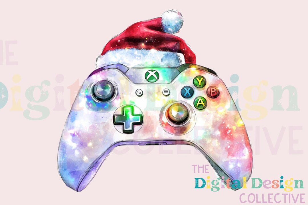 Gamer Christmas PNG Digital Download - Sublimation Design - Christmas ...