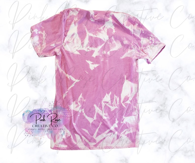 Bleached Gildan G640 Adult Softstyle Heather Berry Acid Wash Mock up ...