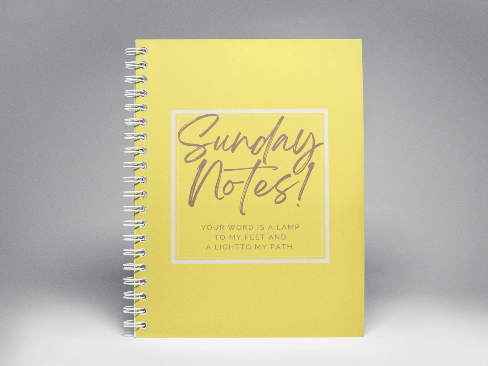 Sunday Notes Journal - Etsy