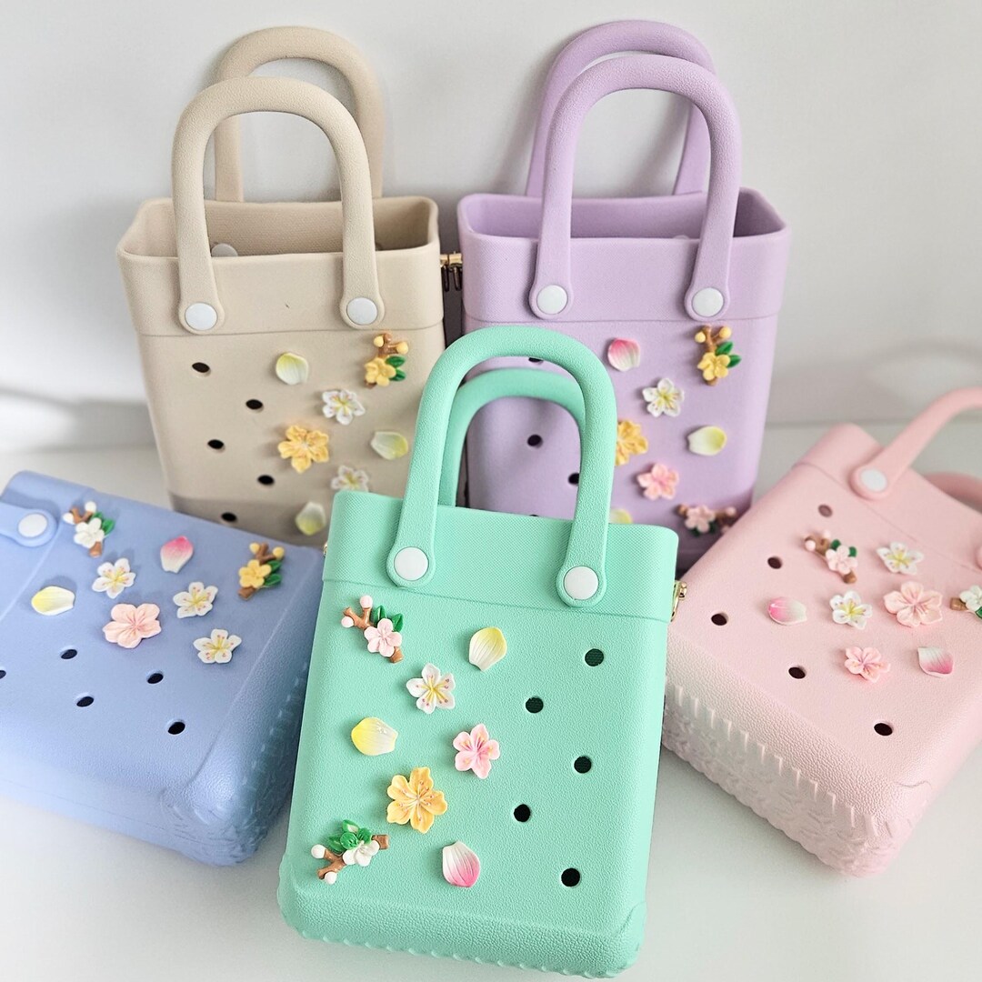 Croc Style Bag Bogg Style Bag Kids Beach Bag Kids Rubber Tote Lunch ...