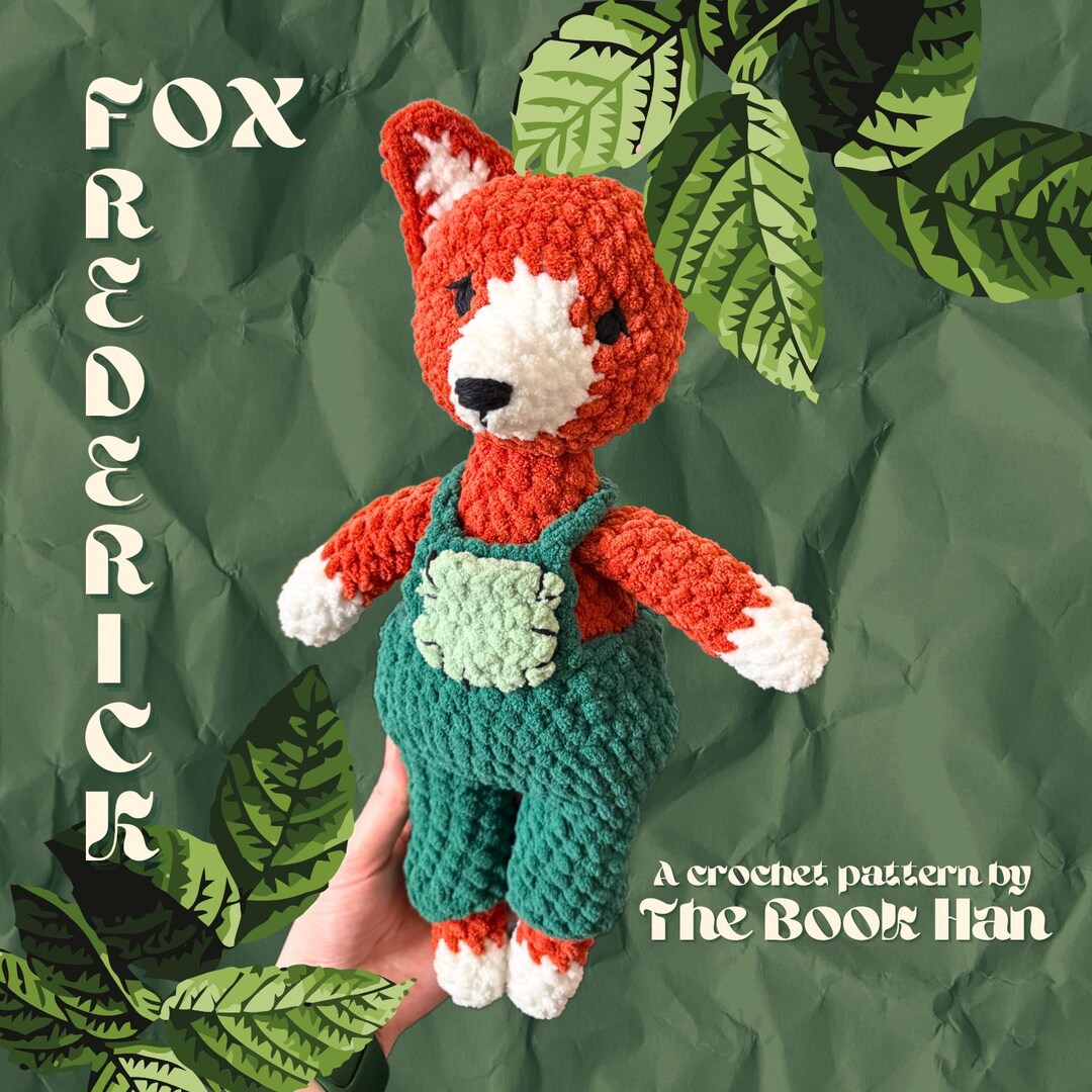 FREDERICK FOX | Fox Crochet Pattern | Amigurumi | Plushie Pattern - Etsy