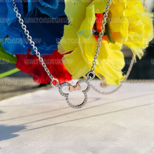 Mickey Icon Chain Necklace - Etsy