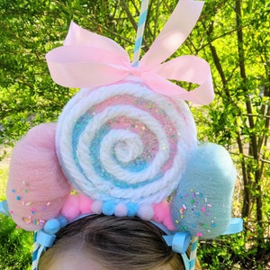Lollipop Headband, Cotton Candy Tiara, Circus/carnival Fascinator/tiara ...