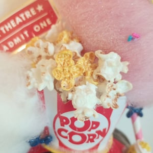 Carnival/circus Themed Headband, Popcorn Hairpiece, Cotton Candy Tiara ...