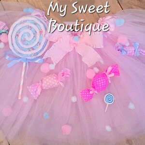 Candy Themed Outfit for Adults/girls, Candyland Skirt/dress, Lollipop ...