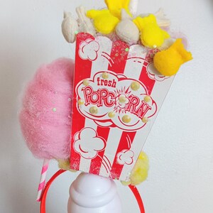 Popcorn Outfit/apron, Popcorn Headband, Carnival/circus Themed Costume ...