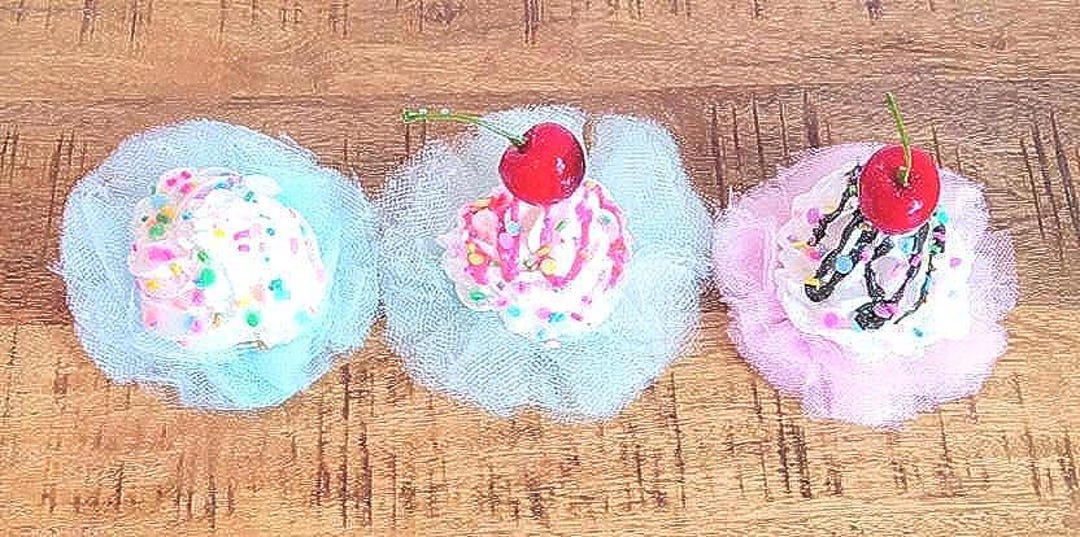 Ice Cream Fascinator, Ice Cream Hairclip/hairpiece, Candy Costume Hair ...