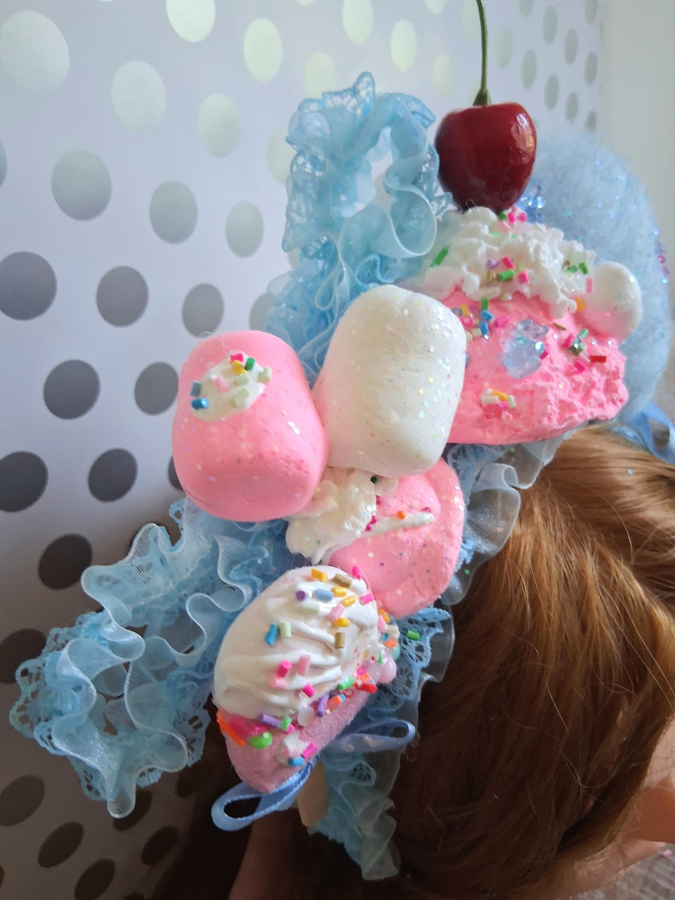 Candy/sweets Themed Headband, Candyland Hairpiece, Ice Cream Hair ...