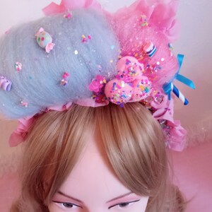 Cotton Candy Headband for Adult/child, Cotton Candy Headpiece, Candy ...