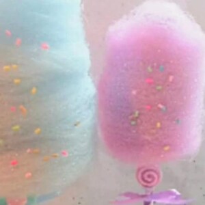 Fake Cotton Candy Stand/centerpiece, Faux Cotton Candy Decor/photo ...