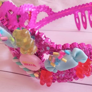 Candyland Tiara, Candy Crown, Candy Party Hair Accessories, Candyland ...