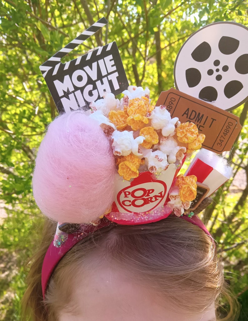 Popcorn Headband, Movies Themed Headpiece, Circus/carnival Tiara ...