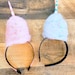 Customizeable Cotton Candy Headband, Candy Hairpiece, Upside-down ...