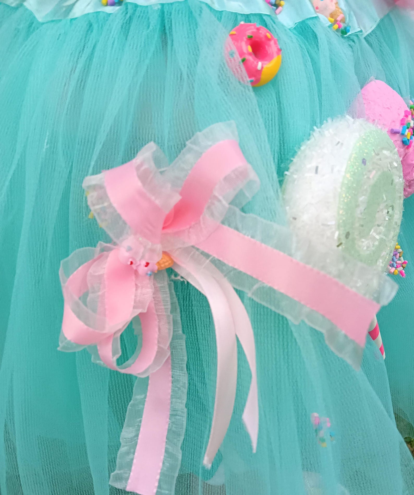 Candyland/sweets Themed Skirt, Ice Cream Outfit, Candy Tutu Skirt ...