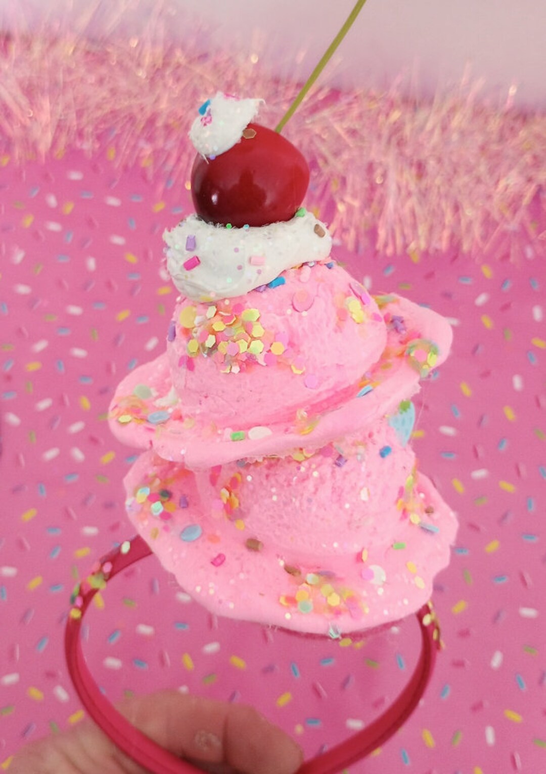 Ice Cream Headband, Ice Cream Tiara/crown for Kids and Adults ...