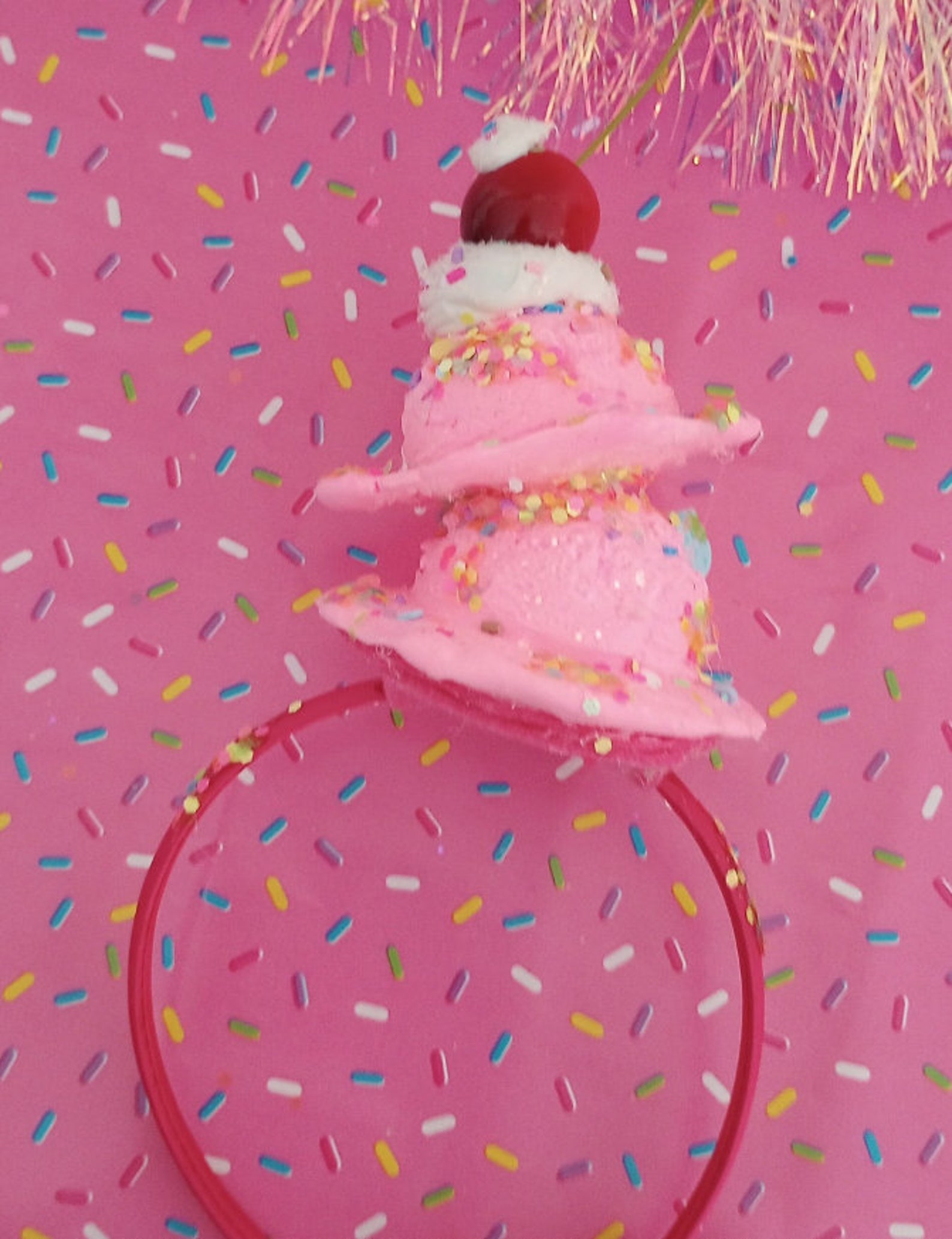 Ice Cream Headband, Ice Cream Tiara/crown for Kids and Adults ...