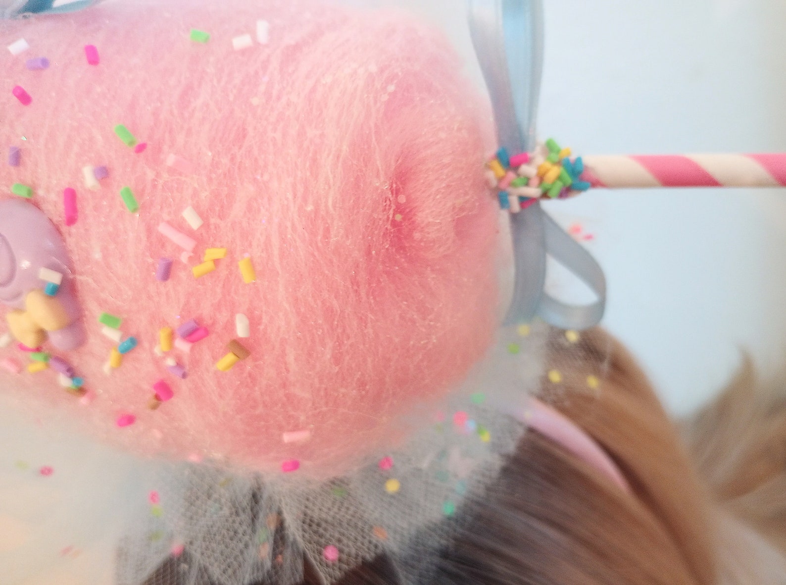 Cotton Candy Headband Fake Food Hairpiece Candy Tiara - Etsy