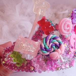 Candyland Tiara, Candy Crown, Candy Party Hair Accessories, Candyland ...