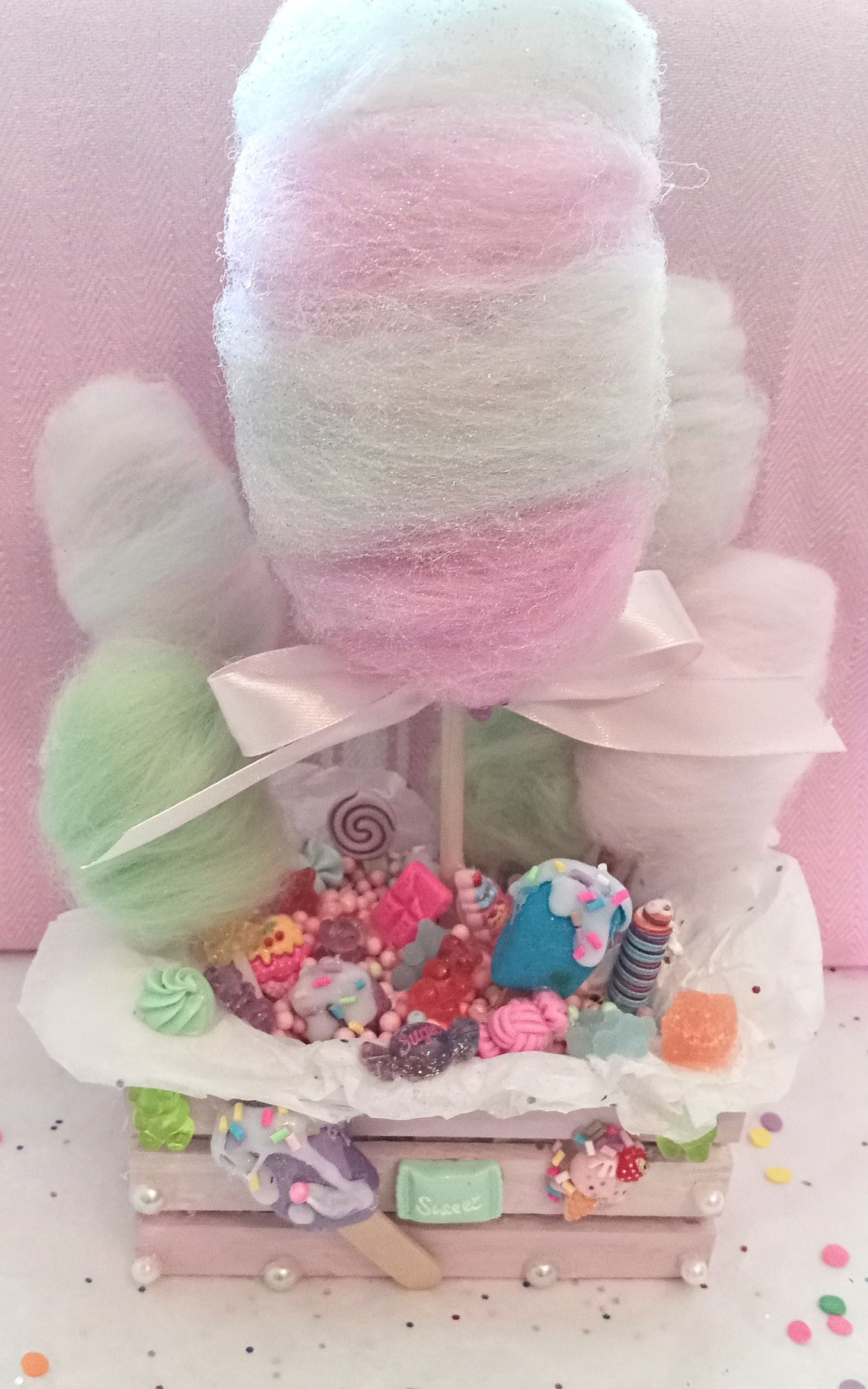 Cotton Candy Centerpiece Candy Party Centerpiece Candy Party - Etsy