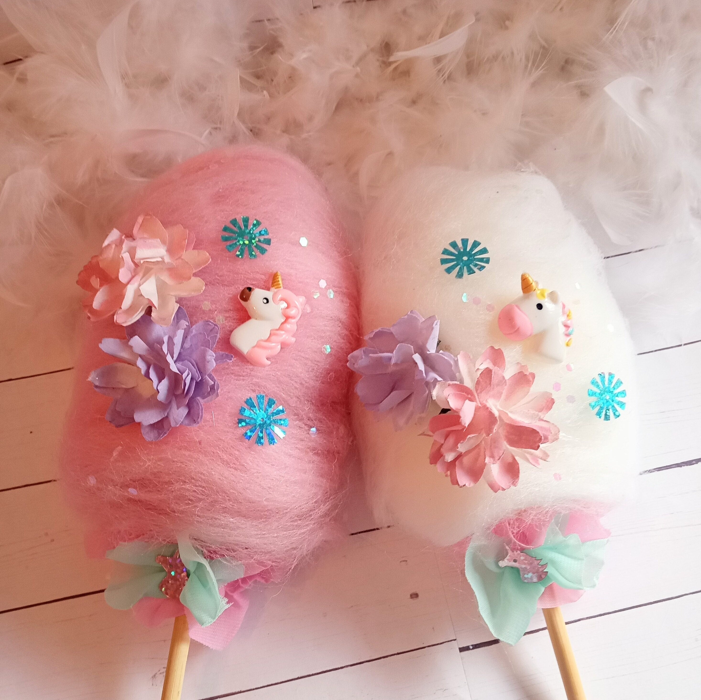 Fake Unicorn Themed Cotton Candy Cotton Candy Party Unicorn - Etsy
