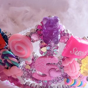 Candyland Tiara, Candy Crown, Candy Party Hair Accessories, Candyland ...