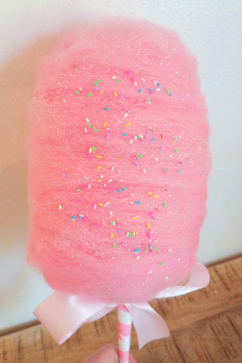 Large Fake Cotton Candy, Pretend Food, Artificial Sugar Floss, Faux ...