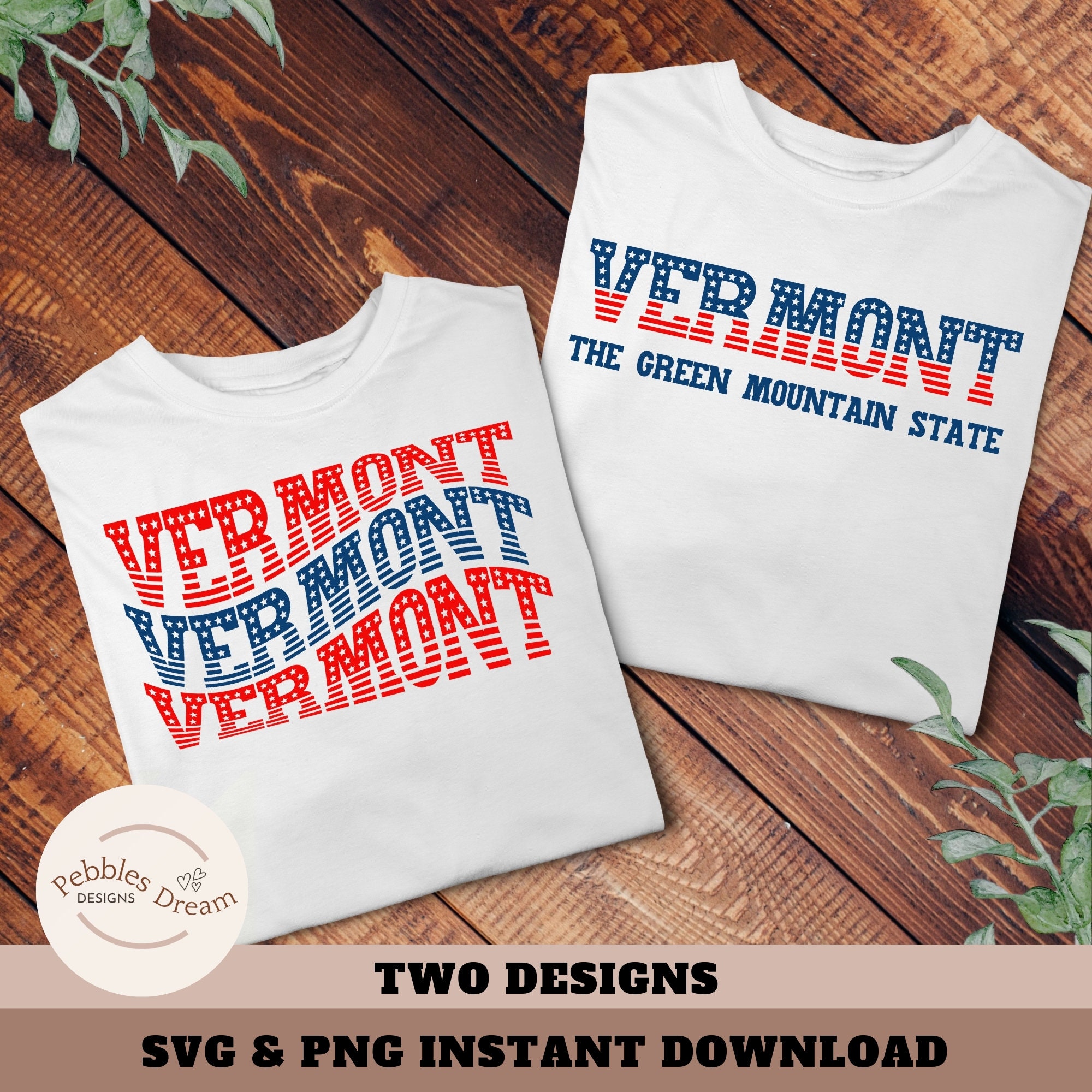 Vermont Svg, Vermont Png, Patriotic Vermont Svg, Vermont the Green ...