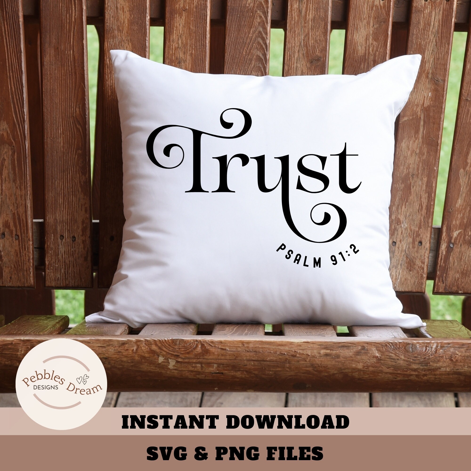 Trust Svg, Christian Svg, Christian Png, Religious Svg, Bible Verse Svg ...
