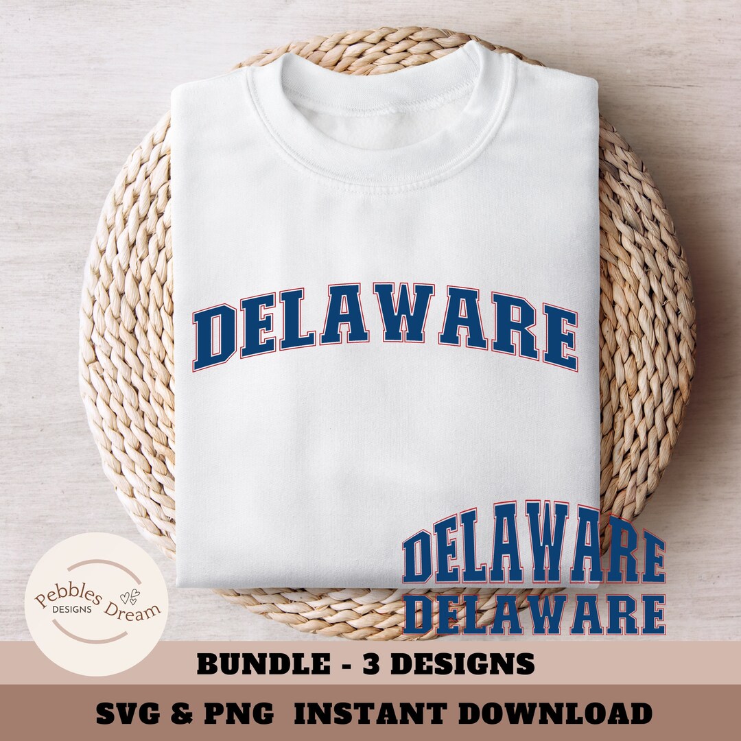 Delaware Sublimation, Delaware SVG, Delaware PNG, T-shirt Svg, Delaware ...