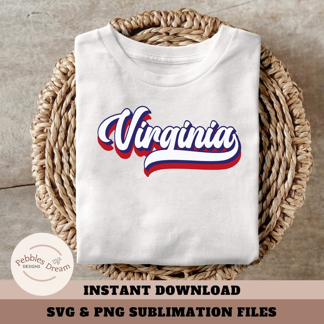 Virginia Svg, Virginia Png, Virginia State Clip Art, Patriotic Virginia ...