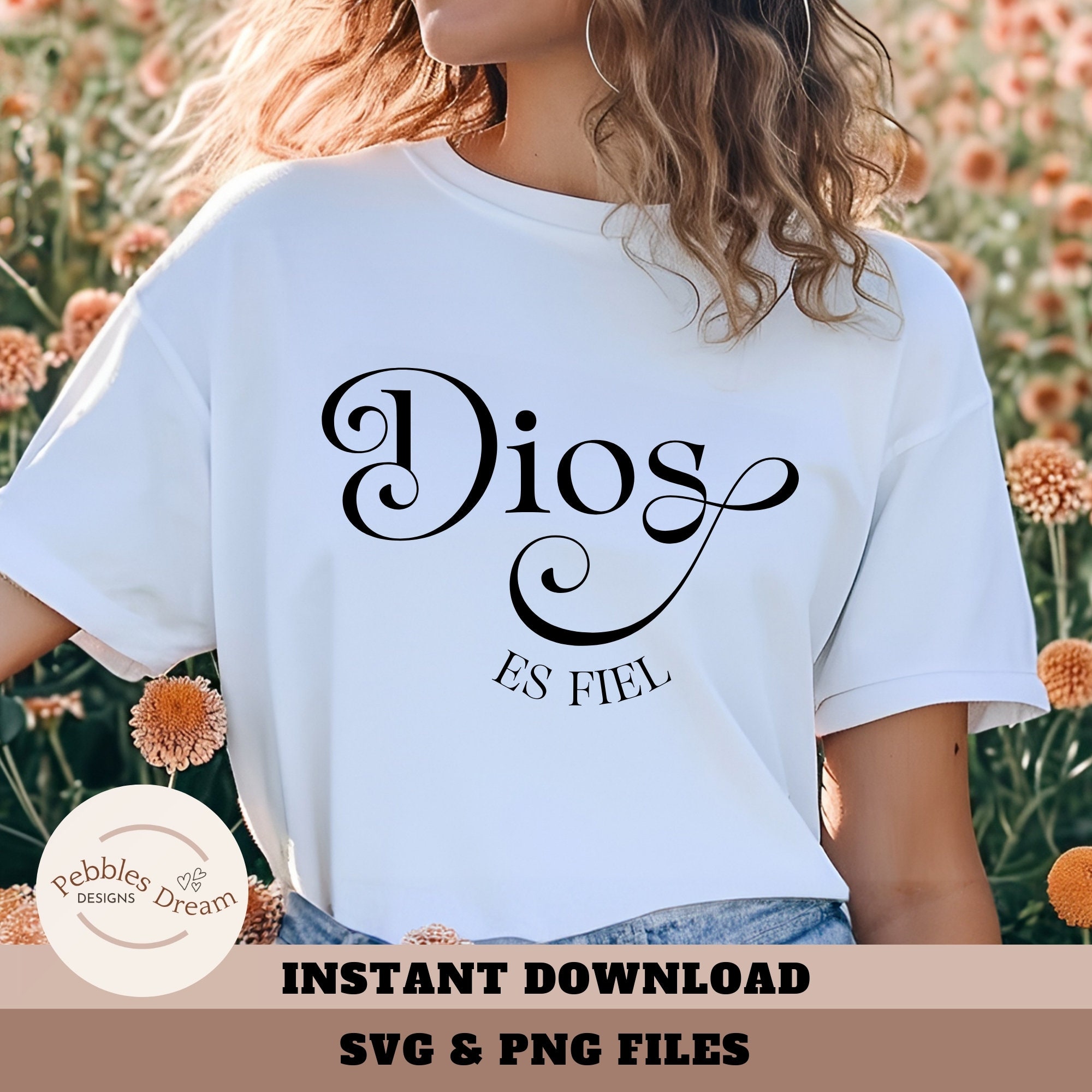 Dios Es Fiel Svg, Frase Cristiana Svg, Frase Biblica Svg, Dicho ...