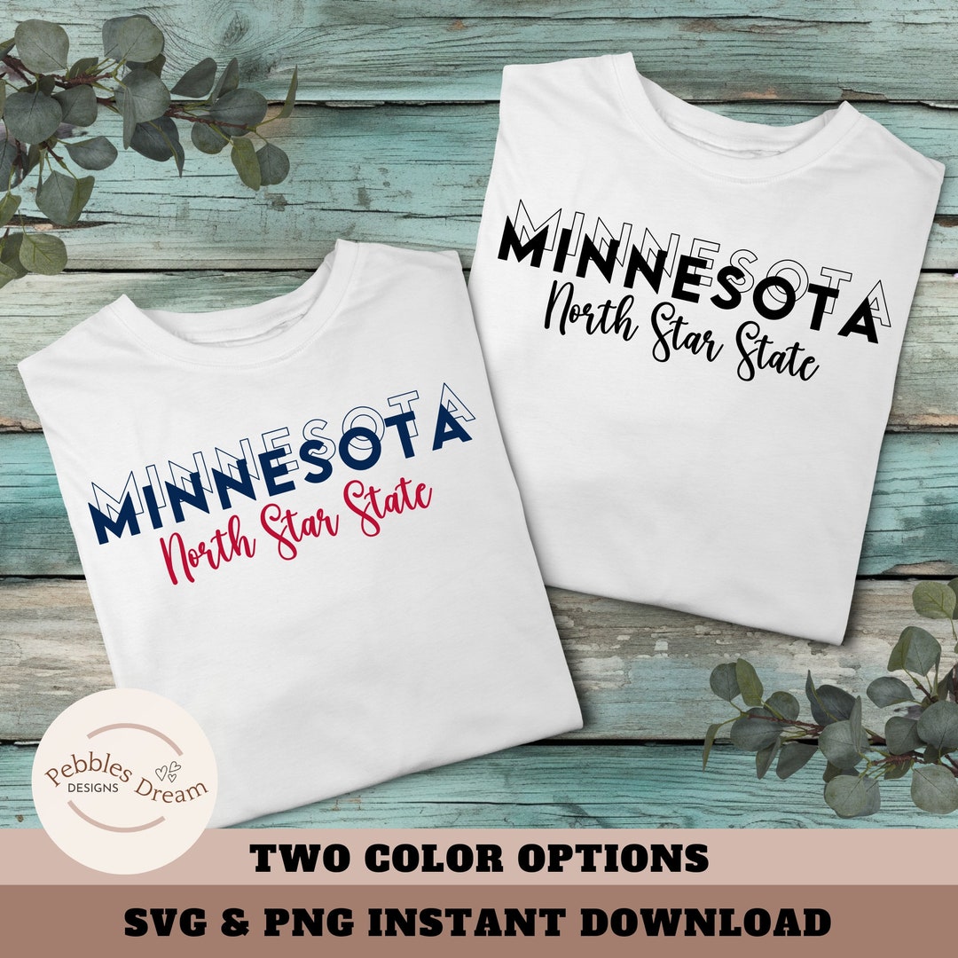 Patriotic Minnesota Sublimation Minnesota North Star State - Etsy