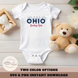 Ohio Svg, Ohio Png, Patriotic Ohio Svg, Ohio Buckeye State Svg, 4th of ...
