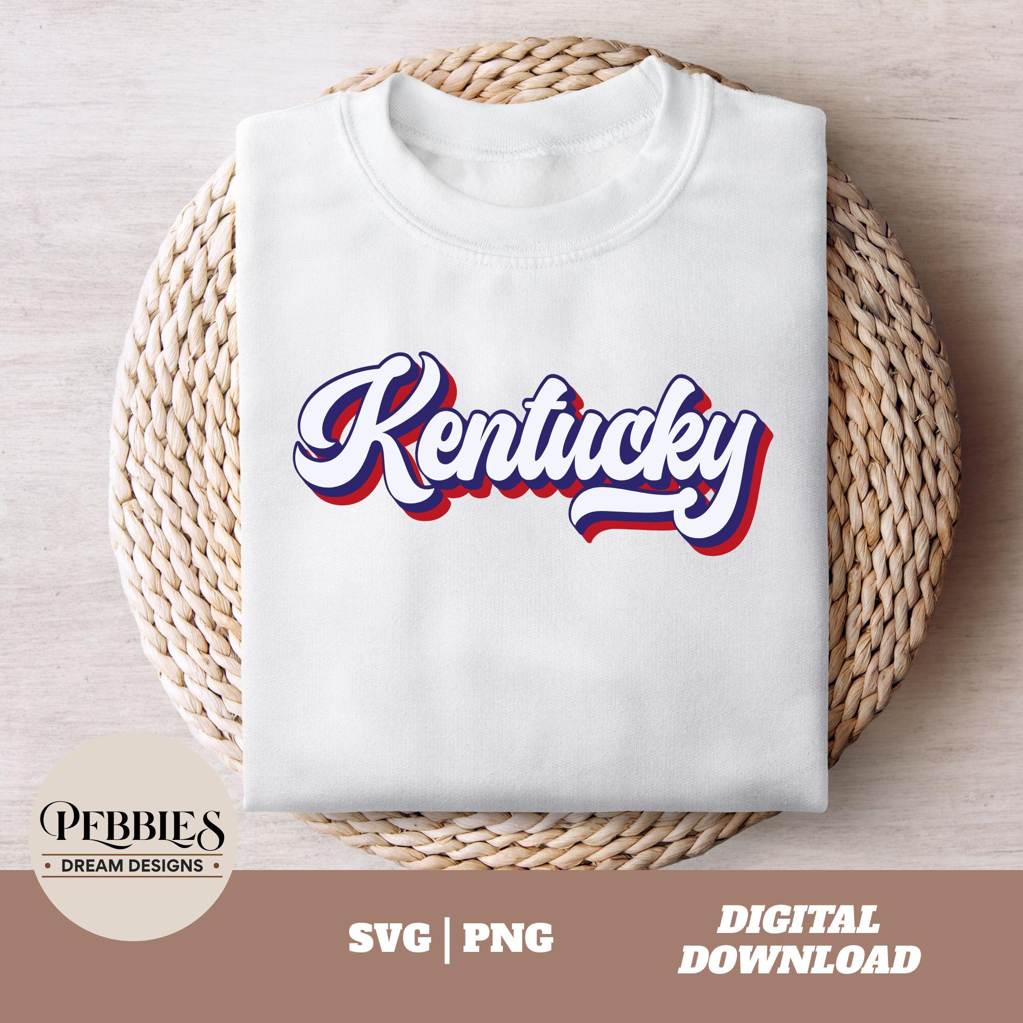Kentucky SVG PNG: Script, Clipart, Cut Files, Sublimation Design ...