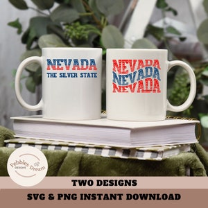 Patriotic Nevada Png Sublimation, Nevada the Silver State, 4th of July ...