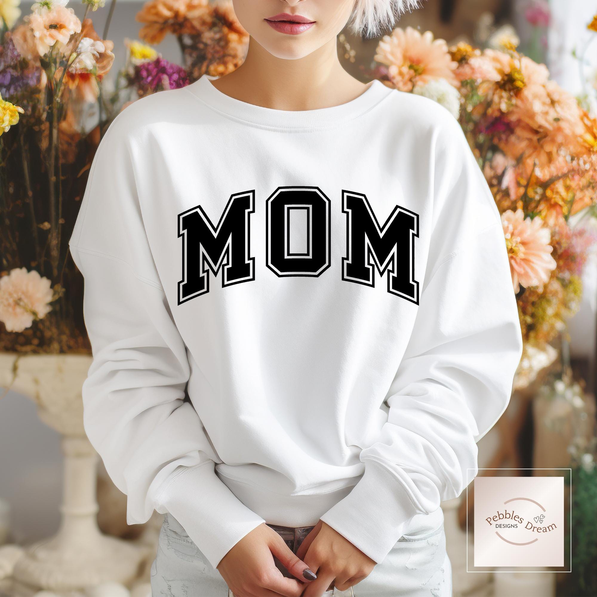 Mom Varsity Svg Png, Mom Varsity Bundle, Mom Varsity Letters Svg, Mom ...