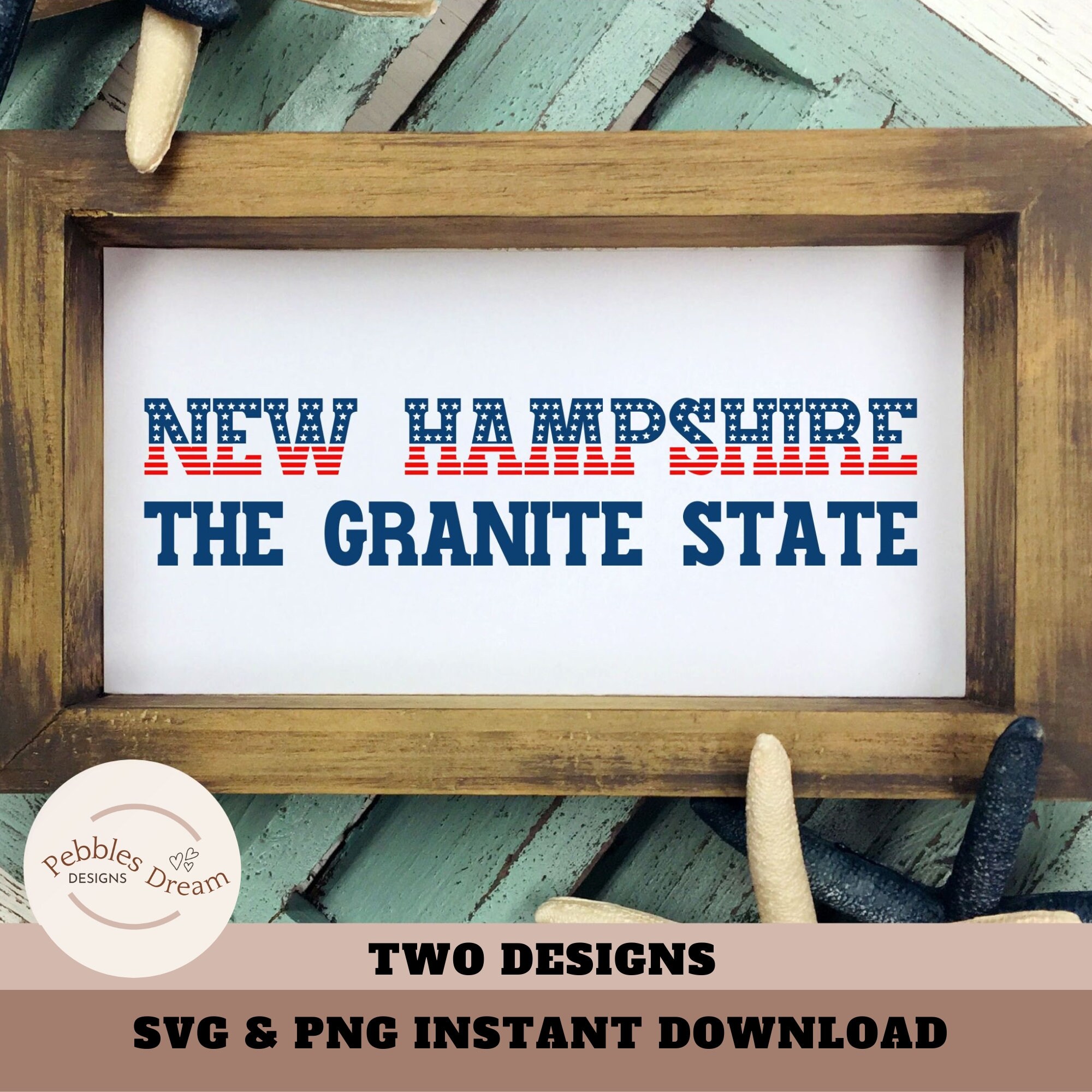 Patriotic New Hampshire Png, New Hampshire the Granite State, July 4th ...