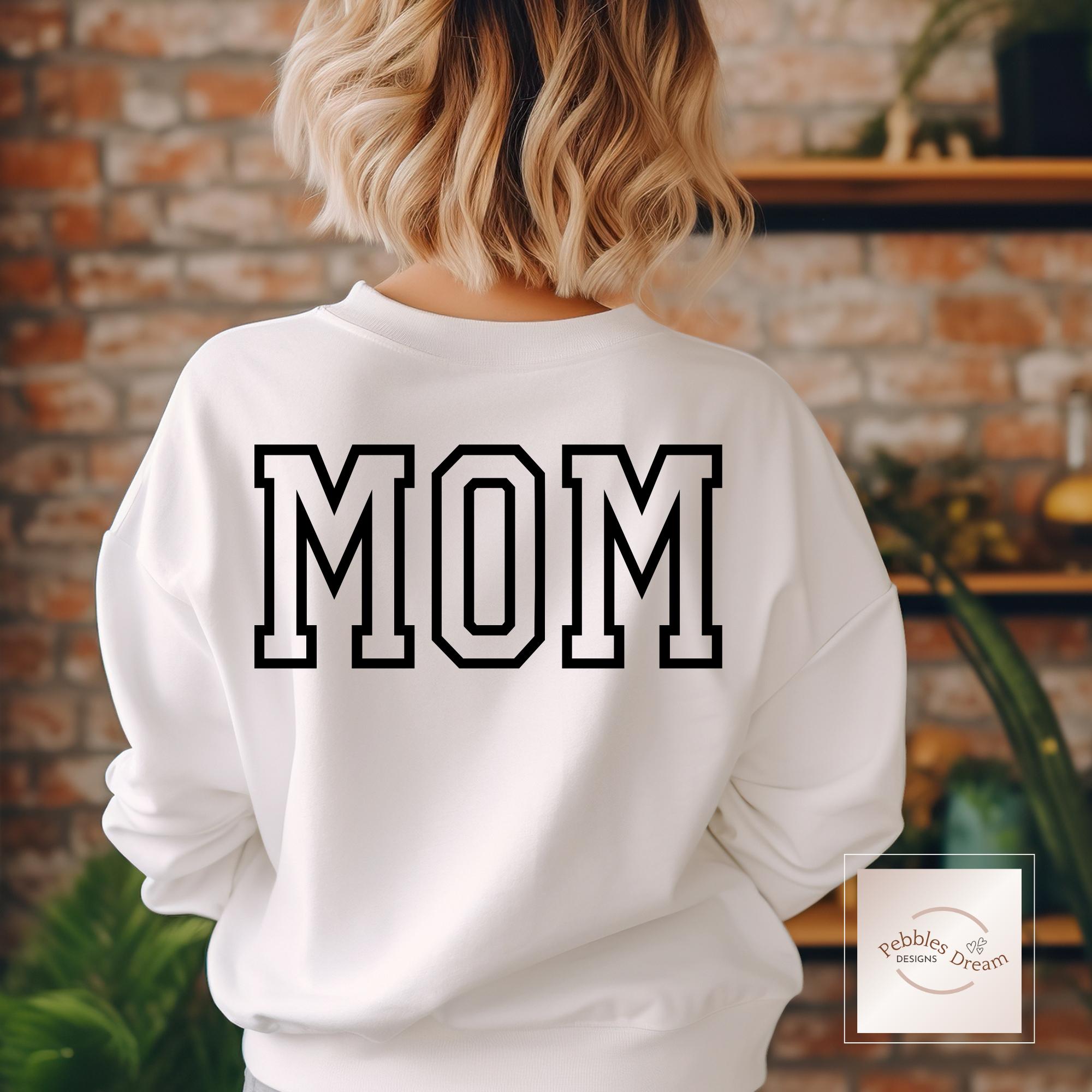 Mom Varsity Svg Png, Mom Varsity Bundle, Mom Varsity Letters Svg, Mom ...